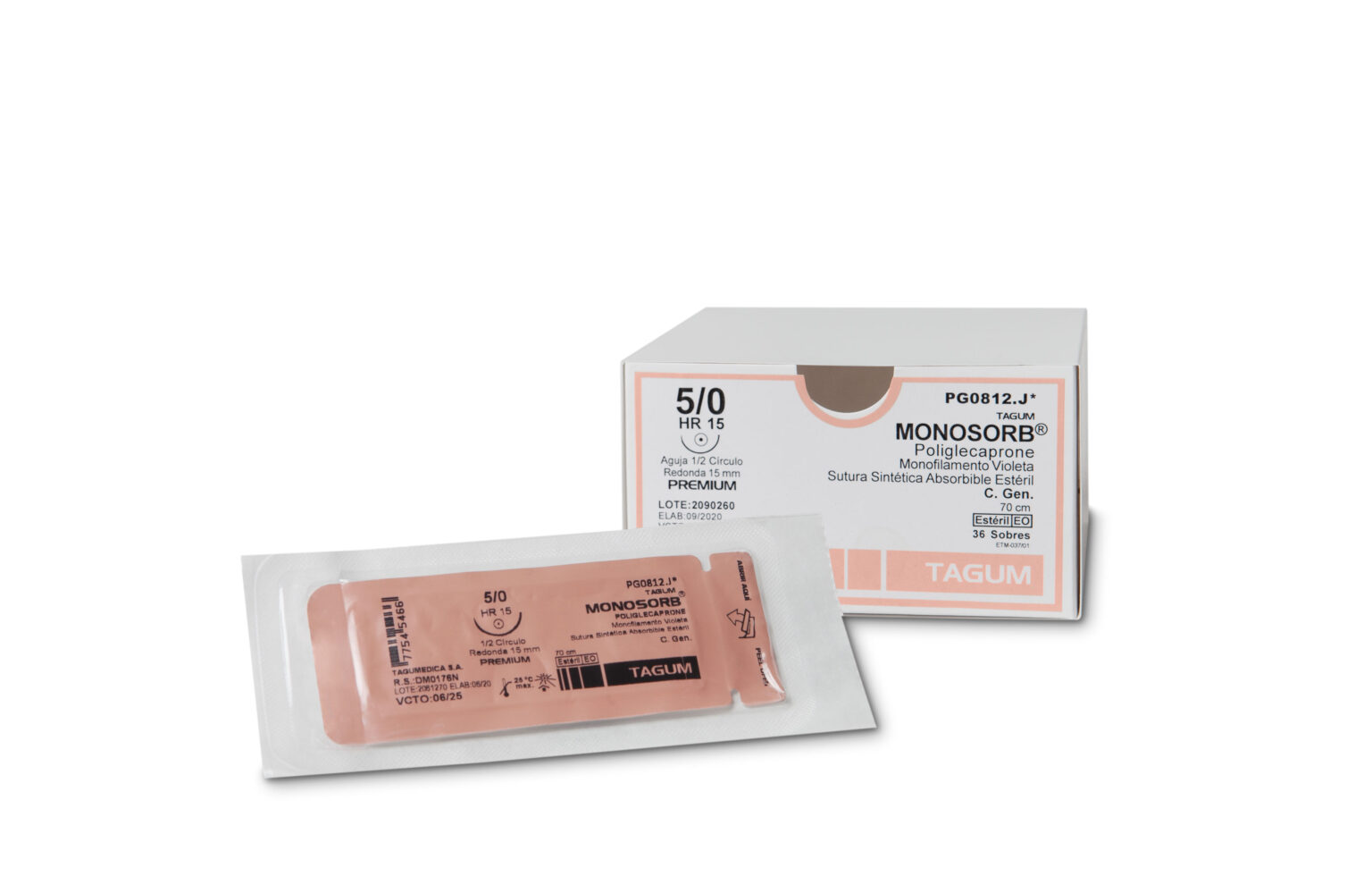 Sutura Absorbible Cinta de Catgut - TAGUM