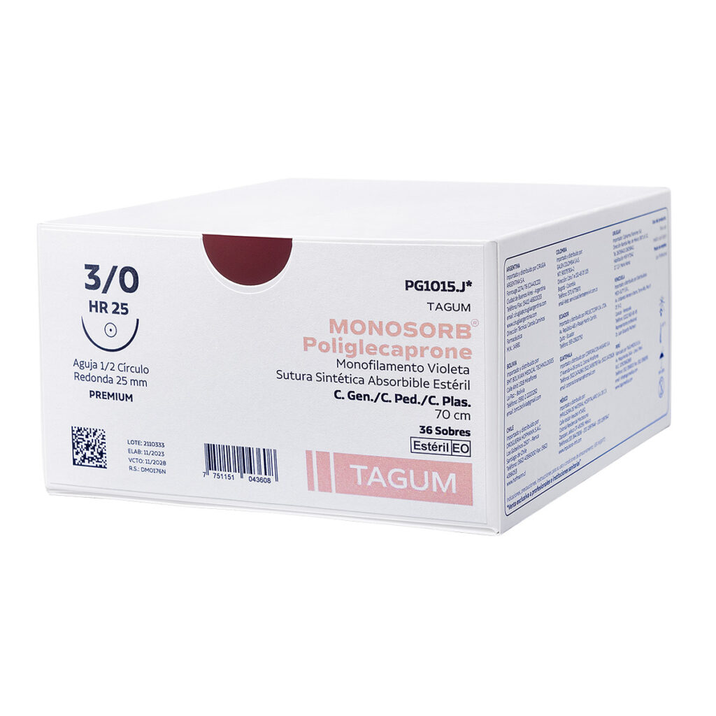 Sutura Absorbible Polidioxanona - TAGUM
